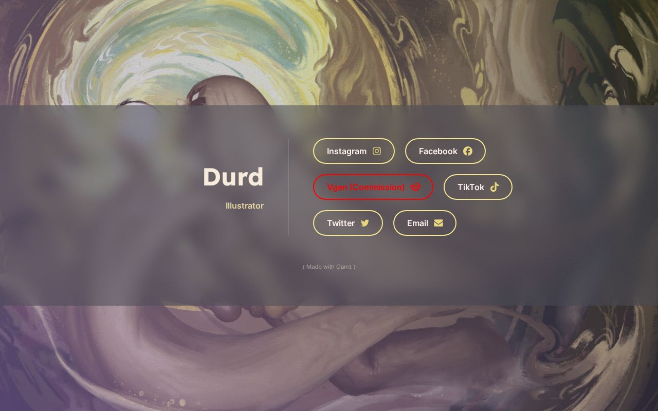 Durd Artist Site